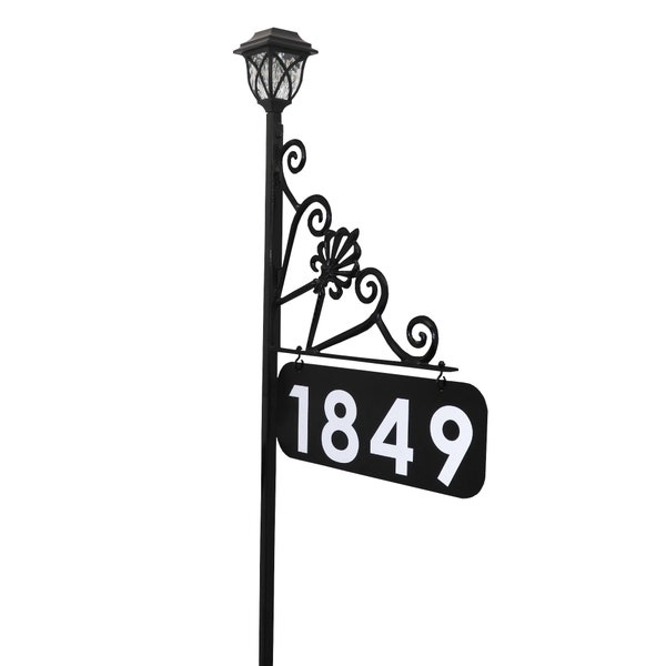 Lamppost Address Sign - Etsy
