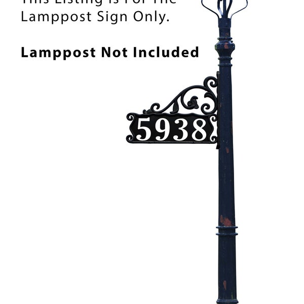 Address Sign Post - Etsy