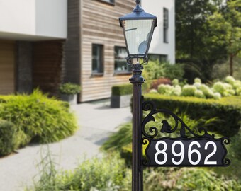 Lamp Post Address - Etsy