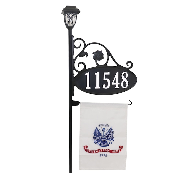 Lamppost Address Sign - Etsy