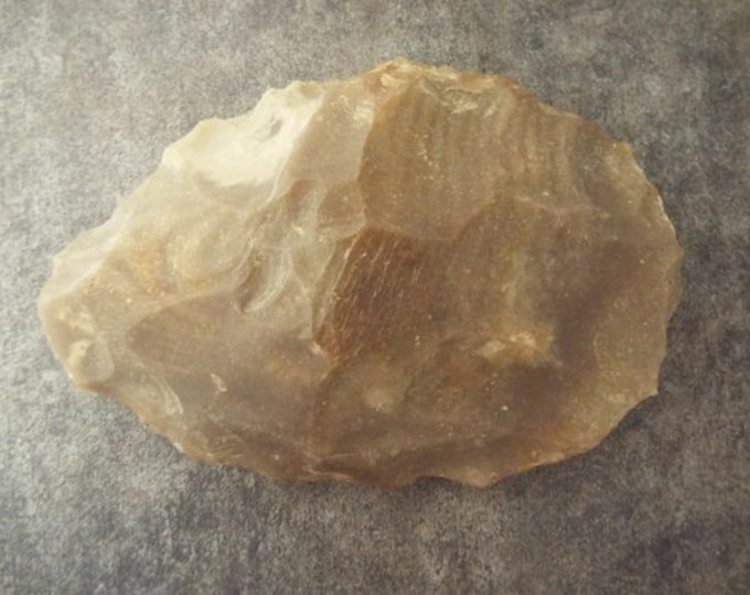 Flint Hide Scraper - Stone Tool- Indian Artifacts- Stone Age - Etsy