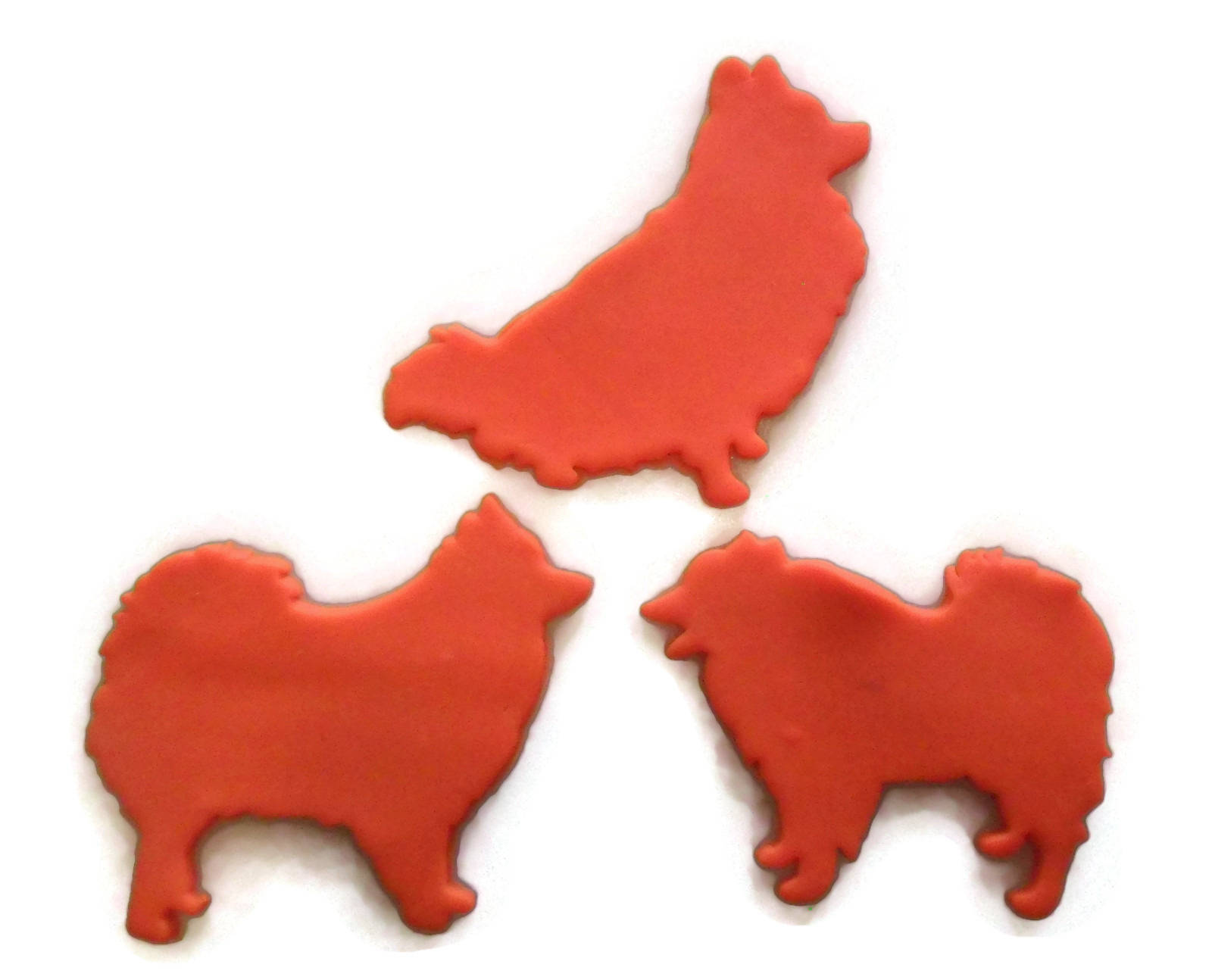 Pomeranian Dog Cookie Cutter Fondant Cutter Set - Etsy