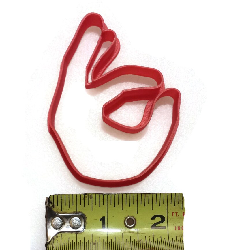 Emoji Ok and Pointing Finger Cookie Cutter Set - Etsy