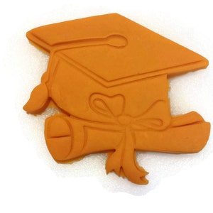 3D Printed Detailed Graduation Cap and Scroll Cookie Cutter 3 1/2" X 3 ...