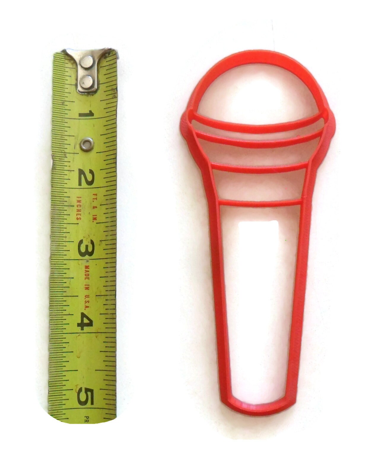 Microphone Cookie Cutter Fondant Cutter - Etsy