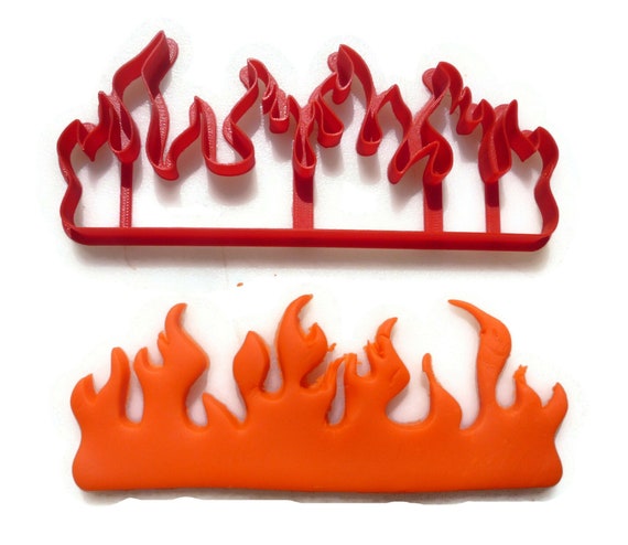 Flame Fondant Cutter - Etsy