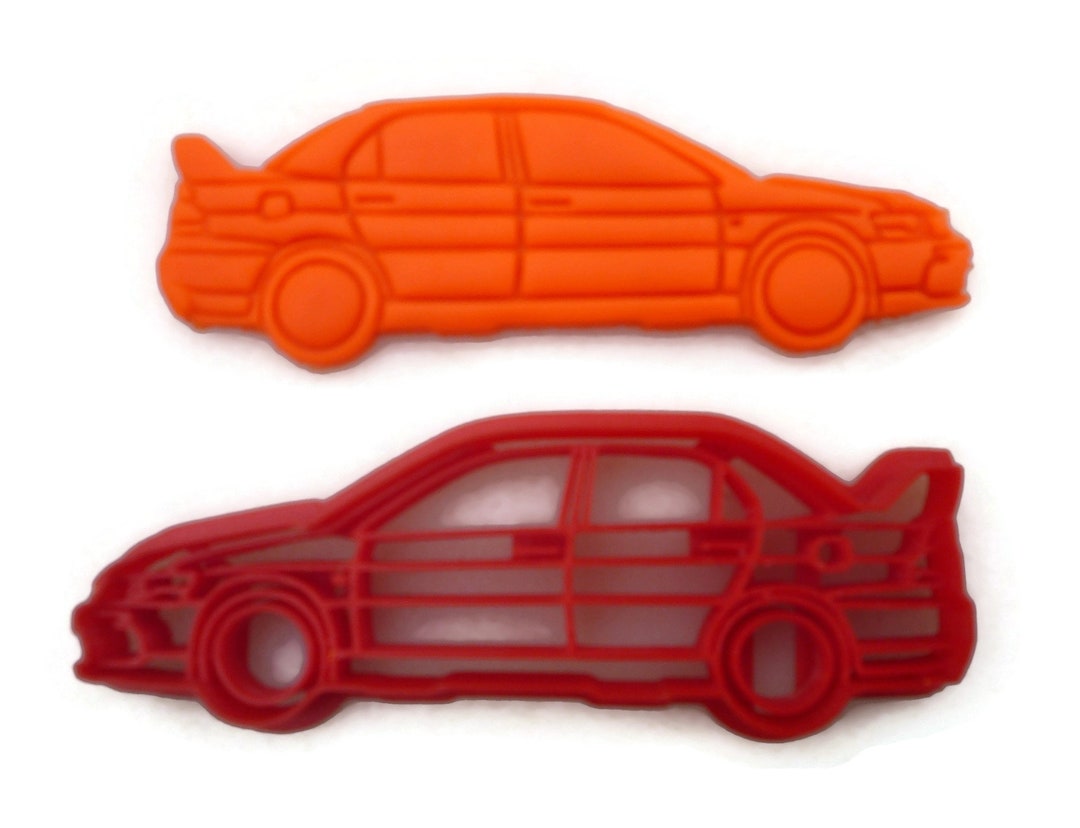 Mitsubishi Lancer EVO 9 Cookie Cutter Fondant Cutter - Etsy
