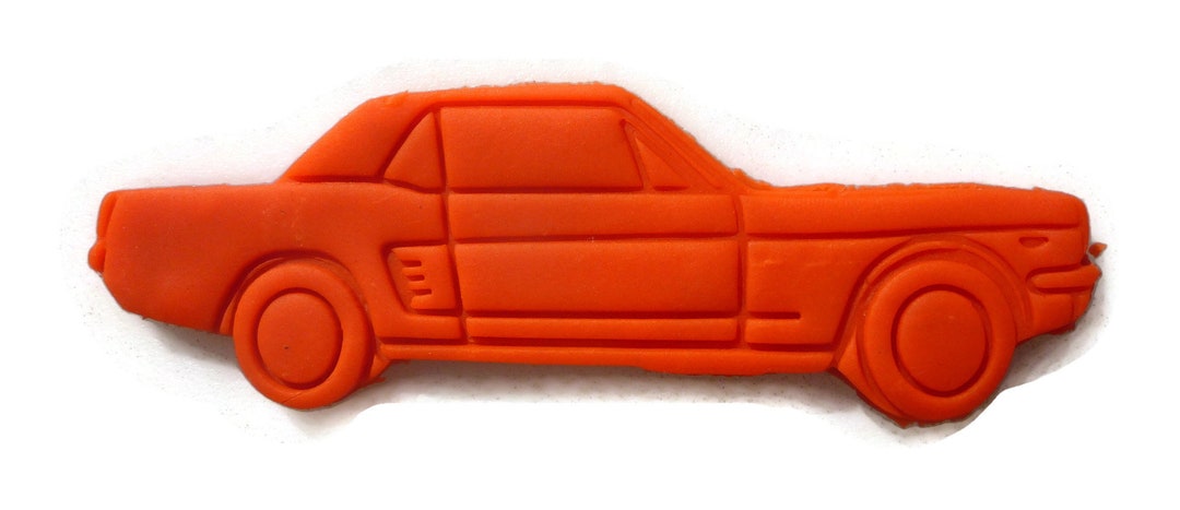 1965 Ford Mustang Cookie Cutter Fondant Cutter - Etsy