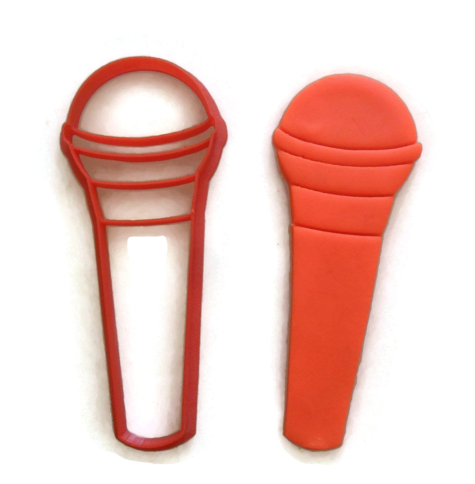 Microphone Cookie Cutter Fondant Cutter | Etsy