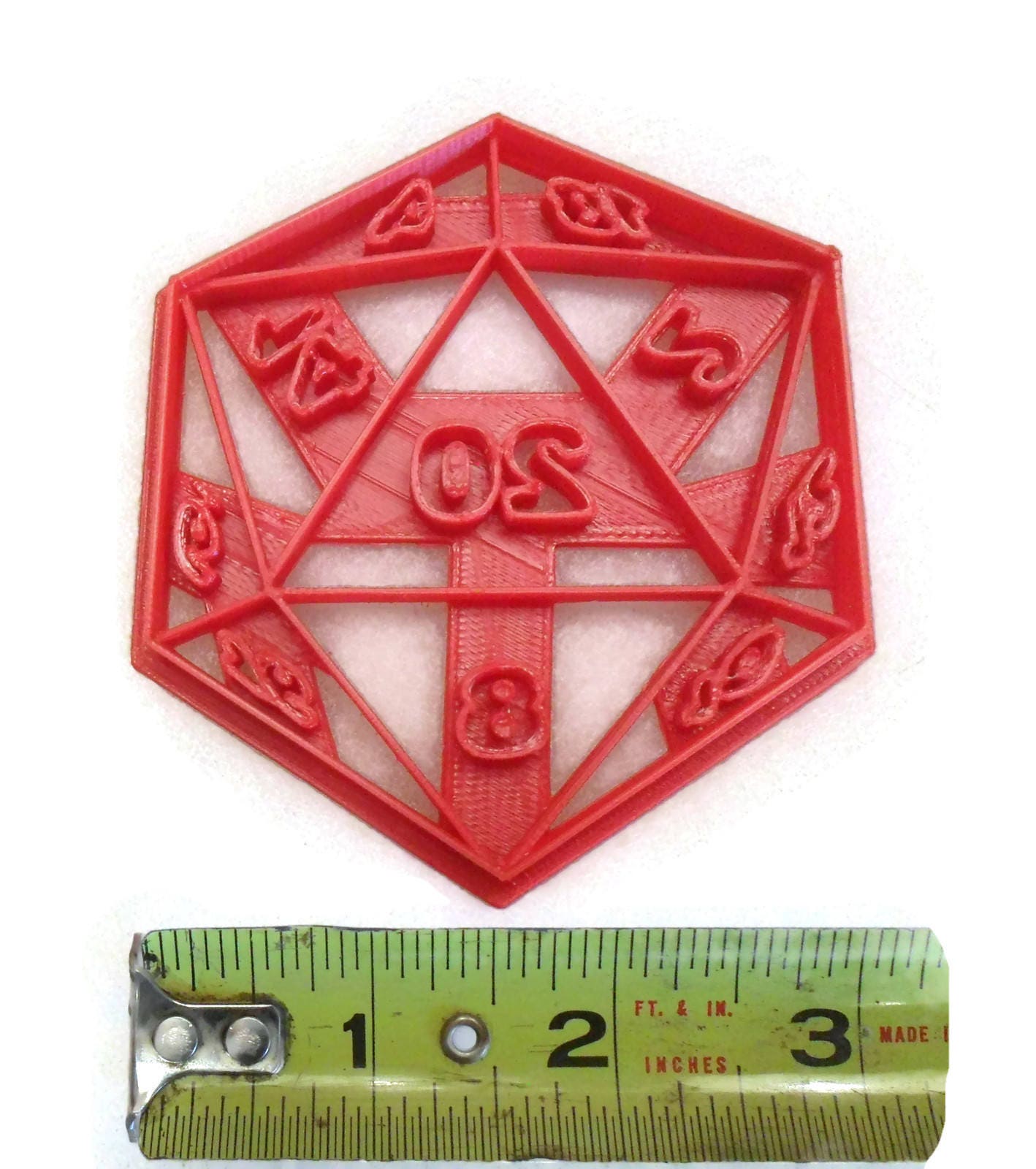 RPG Role Playing Game Dice Cookie Cutter Set D4 D6 D8 D10 D12 D20 - Etsy UK