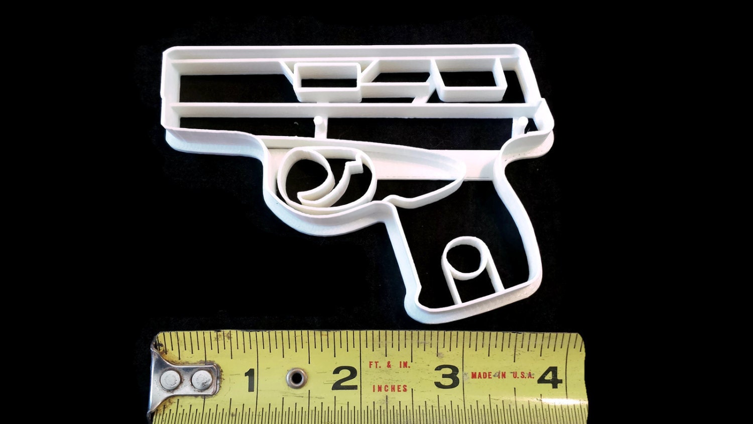 3D Printed Detailed 380 Handgun Cookie Cutter 4 X 2 - Etsy UK