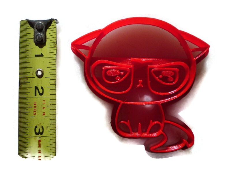 Kawaii Grumpy Cat Cookie Cutter - Etsy