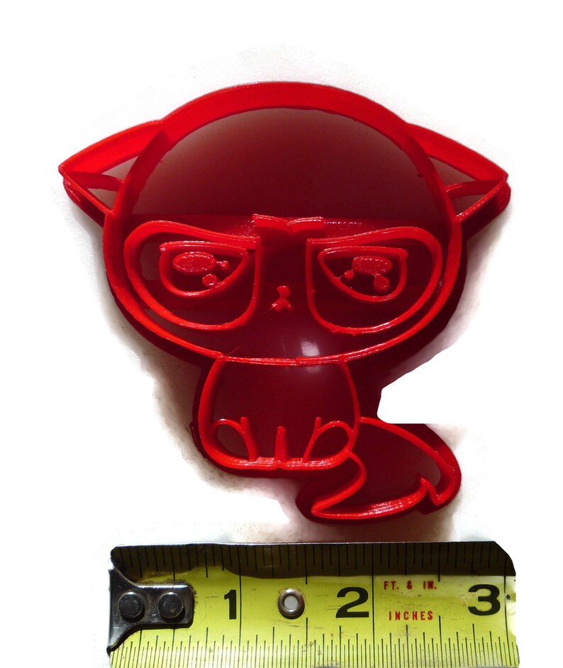 Kawaii Grumpy Cat Cookie Cutter - Etsy