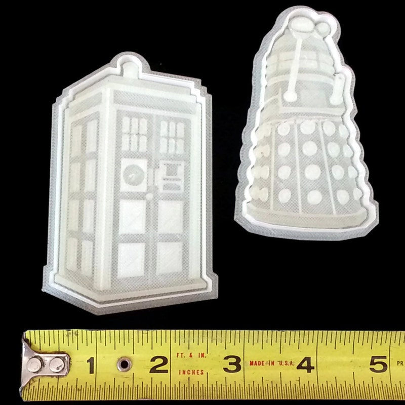 Tardis Cake Topper - Etsy
