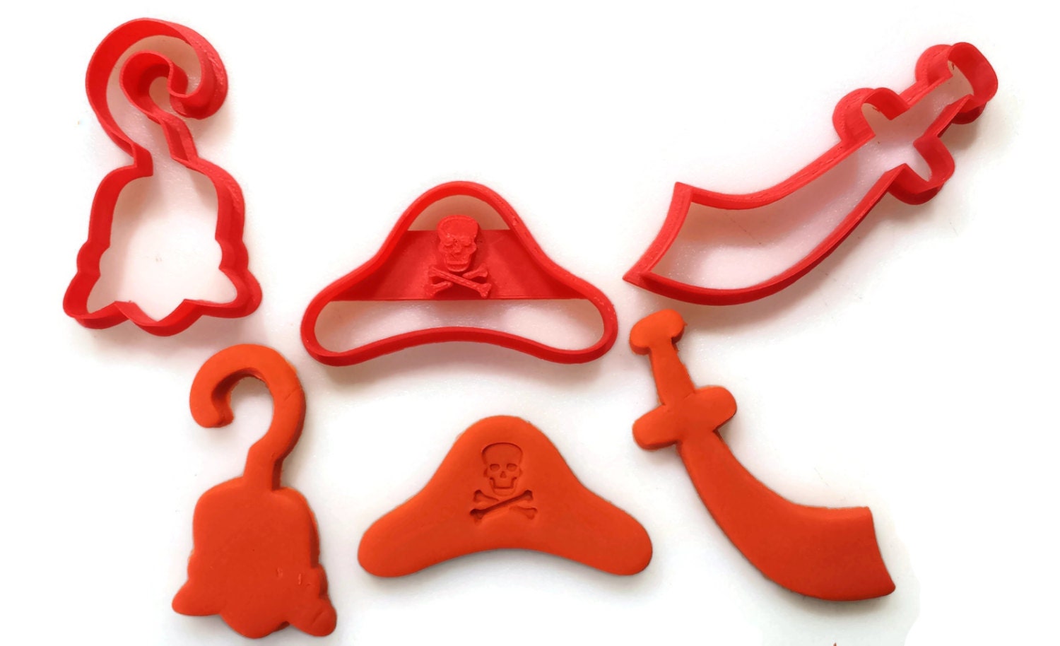 Baking Home & Hobby fondant cutter clay cutter Sword-pirate cookie ...