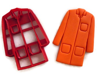 Lab Doctor Scientist White Coat Cookie Cutter - Etsy