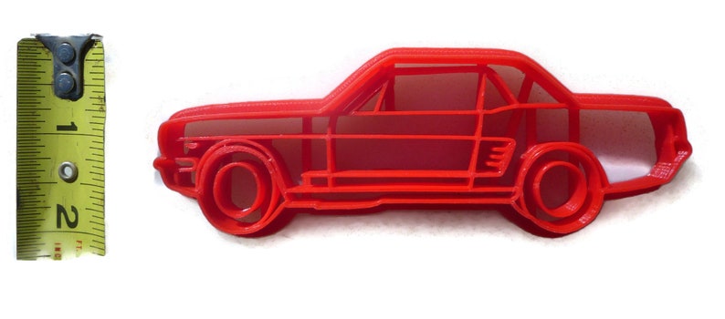 1965 Ford Mustang Cookie Cutter Fondant Cutter - Etsy