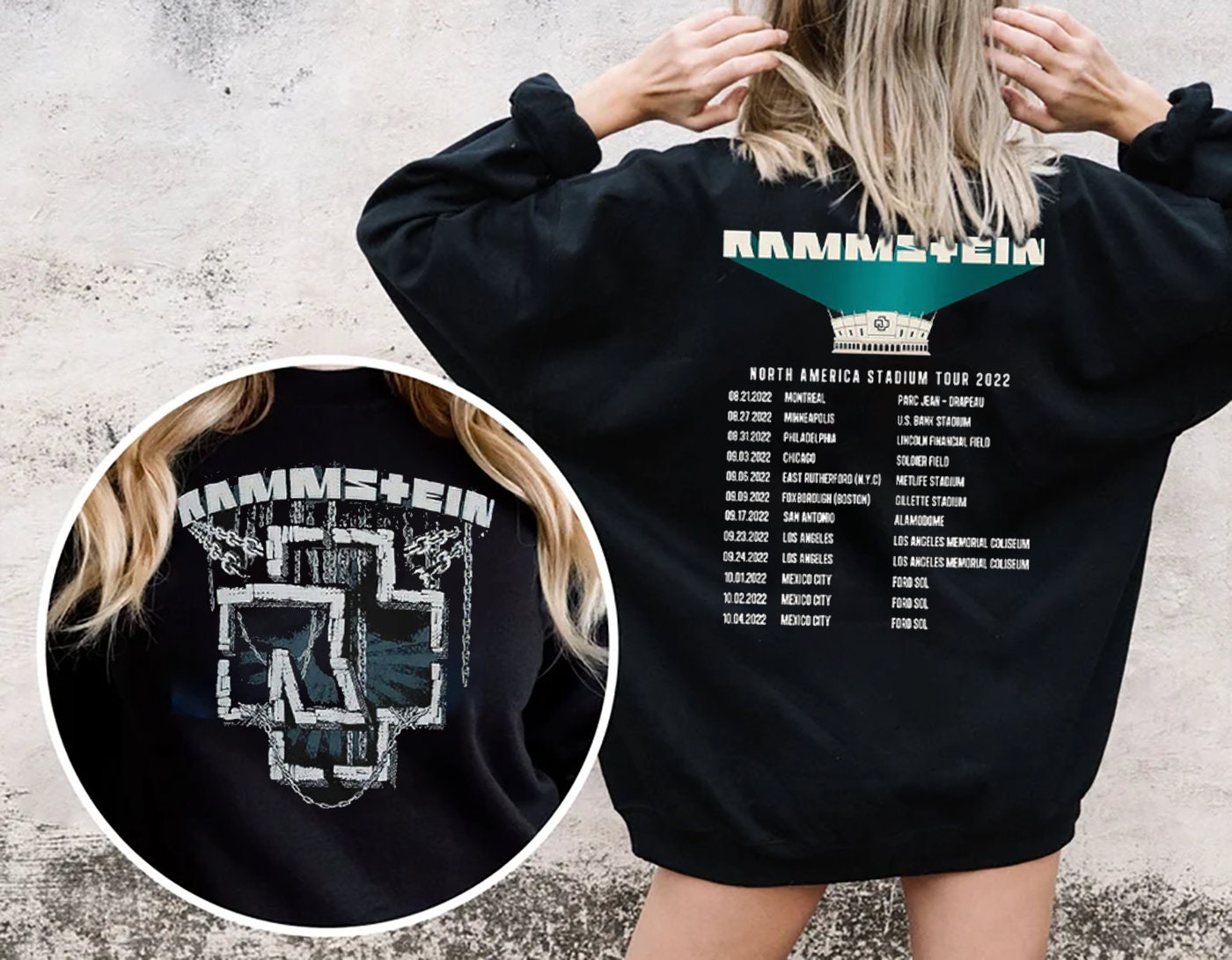 Rammstein Europe Stadium 2022 Tour 2023 | Printerval United Kingdom