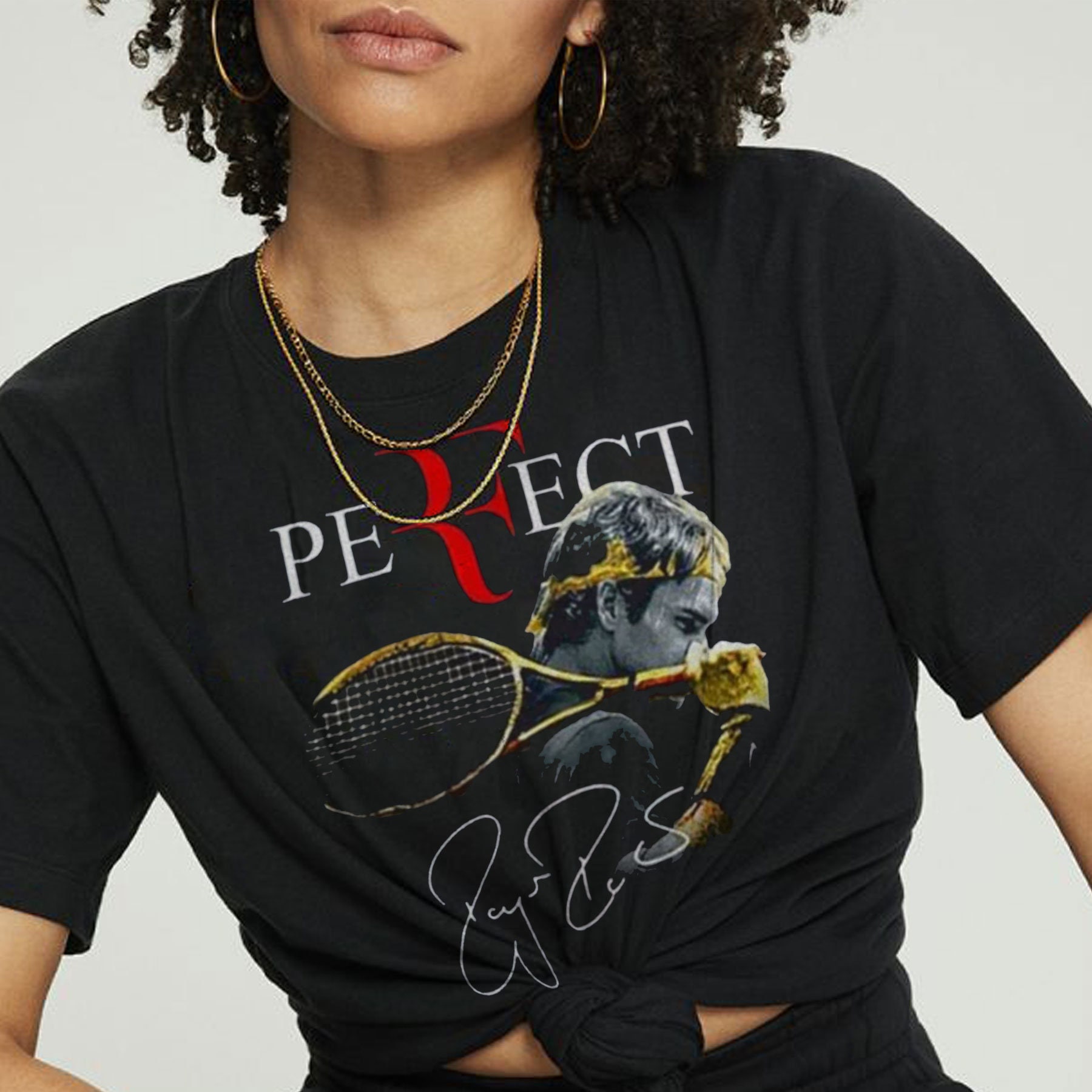 Perfect Roger Federer, RF Signature, Roger Federer Shirt sold by ...