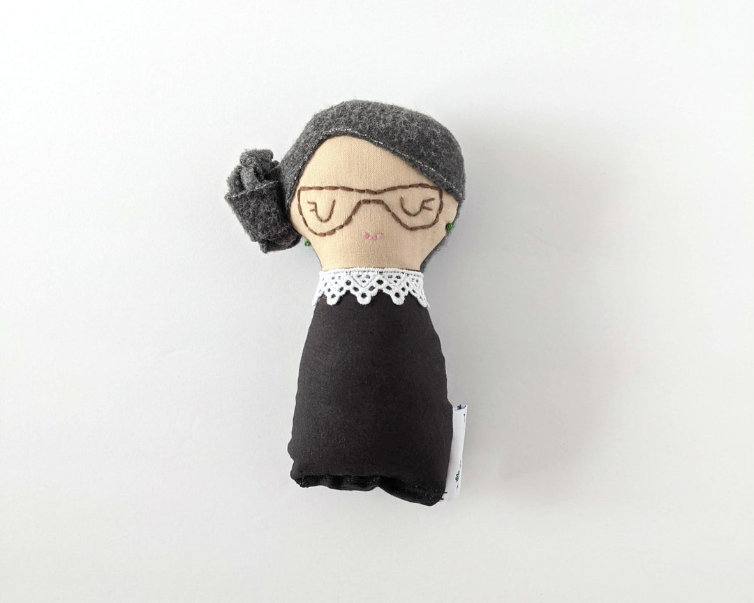 Ruth Bader Ginsburg RBG Rag Doll Small - Notorious RBG - Etsy
