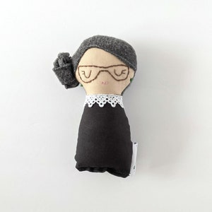 Ruth Bader Ginsburg RBG Rag Doll Small - Notorious RBG - Etsy