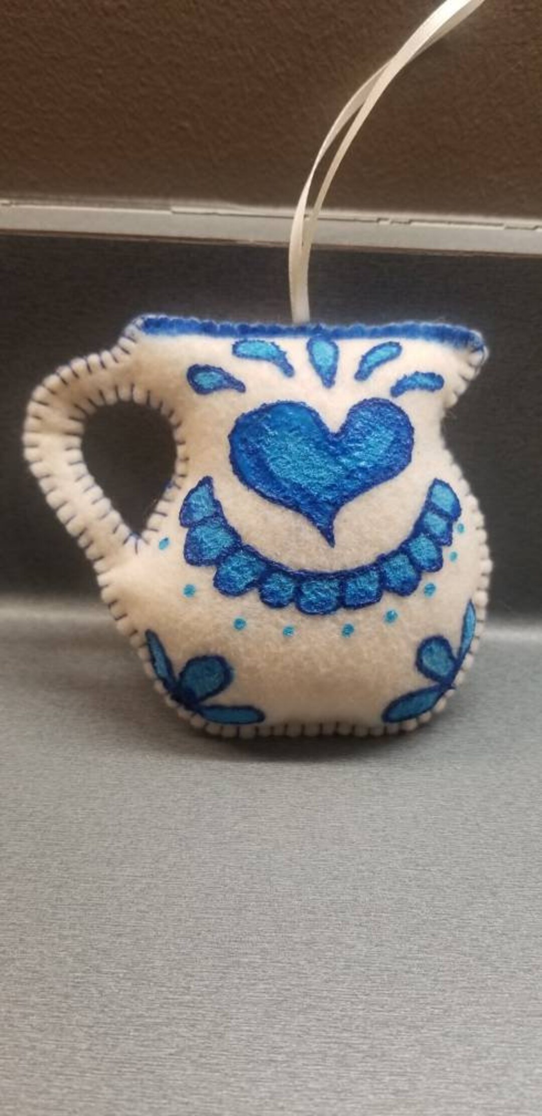 Handmade Felt Coffee Cup Ornament, Mexican Decor - Etsy