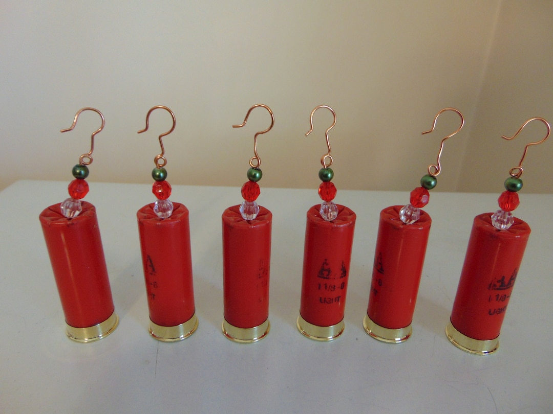 Winchester Shotgun Shell Christmas Ornaments With Beads-shotgun Shell ...