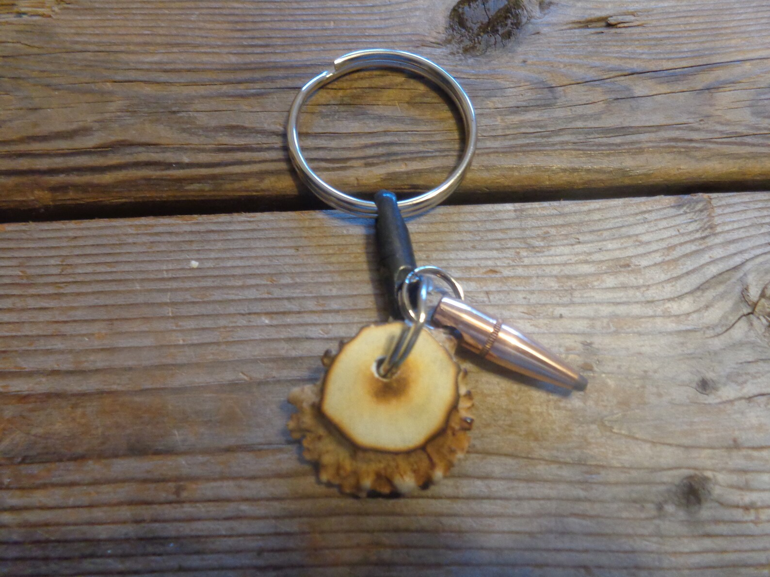 Genuine Deer Antler Key Chain With Bullet Tribal Primitive - Etsy