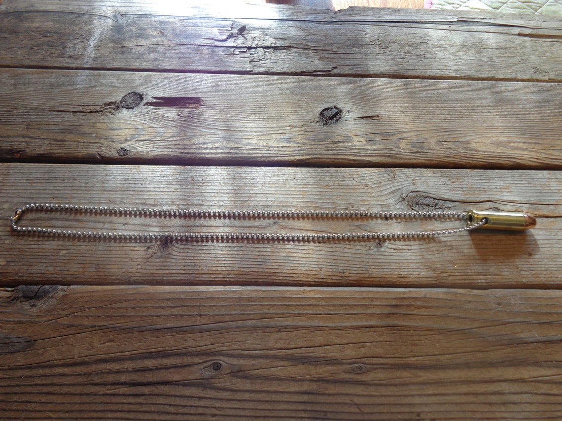 Bullet Necklace - 44 Remington Magnum - Bullet Necklace - Bullet ...
