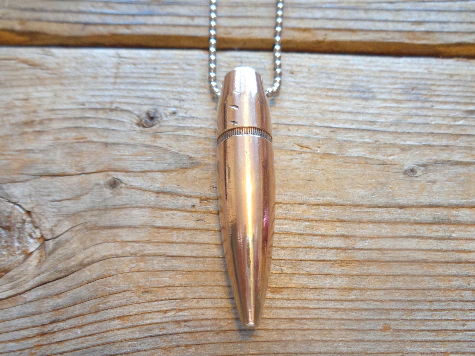 Bullet Necklace With Upcycled Surplus 50 Caliber BMG Bullet - Etsy