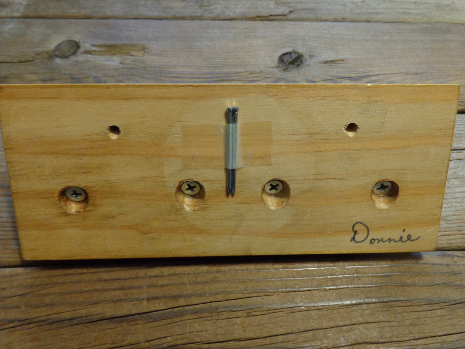 Rustic Handcrafted Bullet Key Rack on Wood Desk Paperweight - Etsy