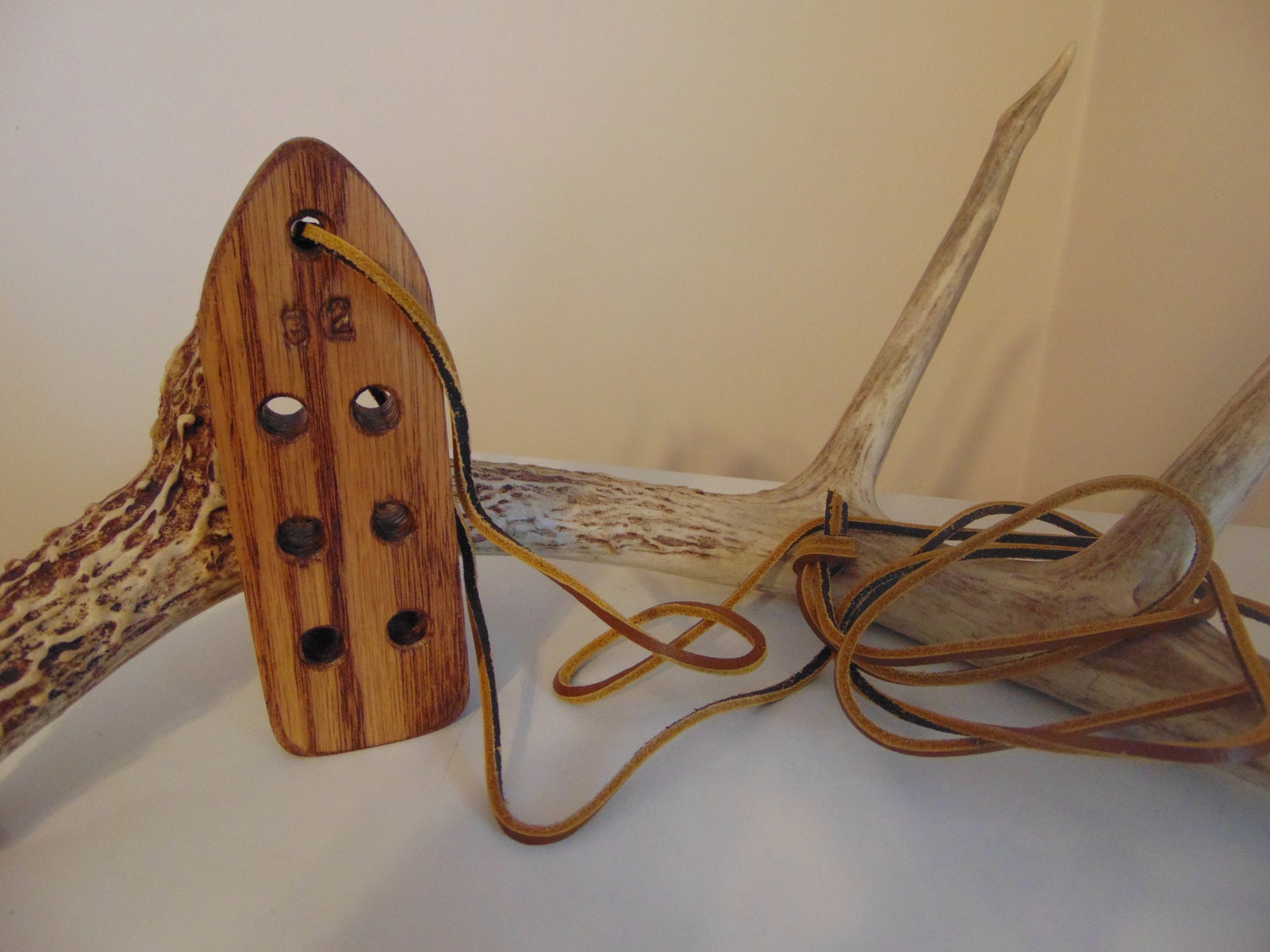 Custom Made Muzzle Loader Speed Loader, 32 Caliber With 72 In. Rawhide ...