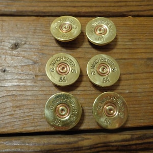 Winchester 12 Gauge "aa" Shotgun Shell Genuine Brass Button -shotgun ...