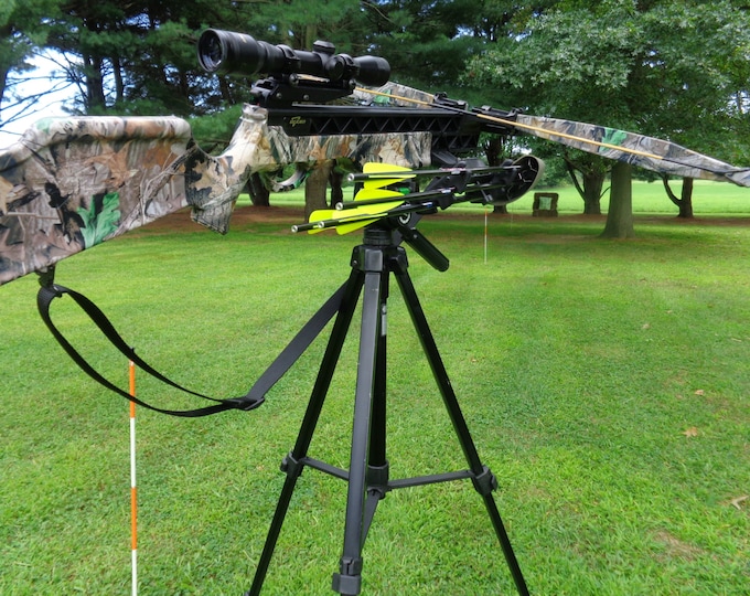 Crossbow or Rifle Stand Tripod Shooting Stand Shooting Stands Hunter ...