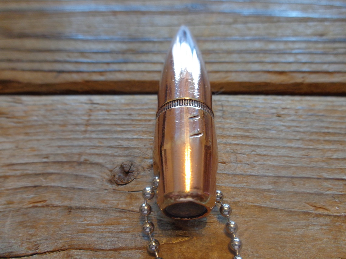Bullet Necklace With Upcycled Surplus 50 Caliber BMG Bullet | Etsy