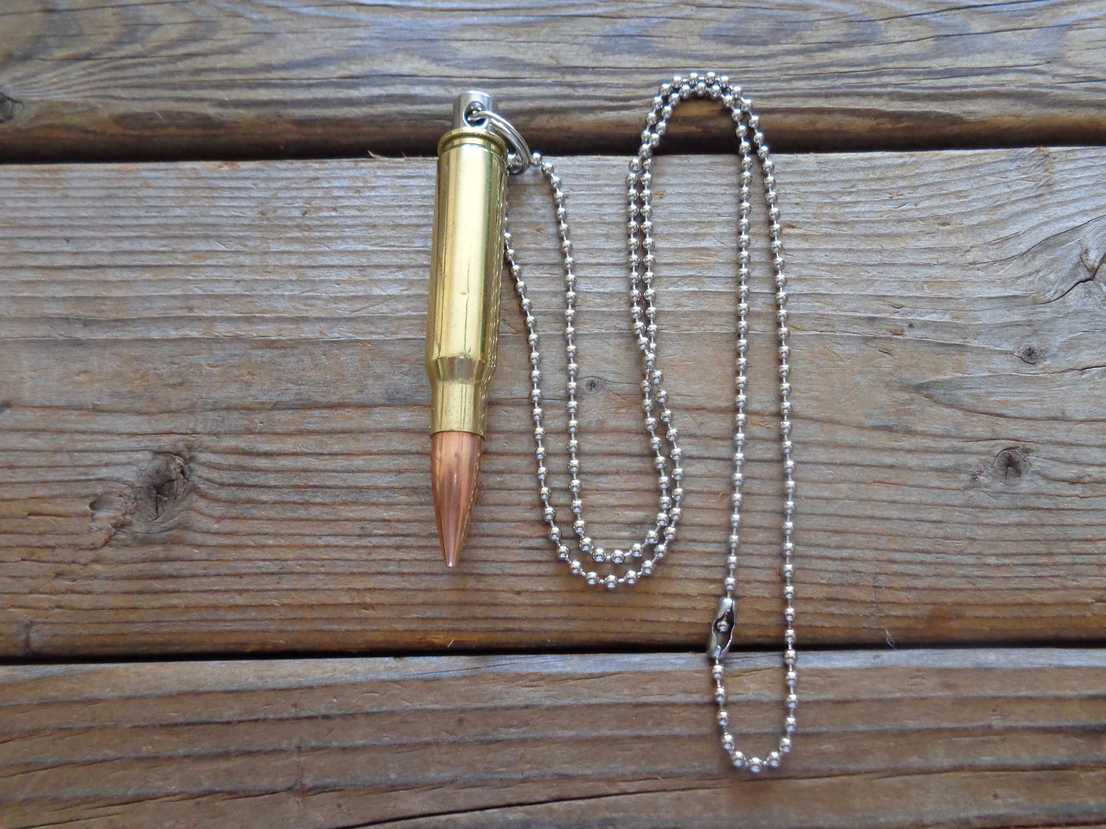 Genuine 7.62 Bullet Stash Necklace Bullet Pendant Necklace - Etsy