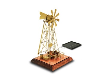 Solar Windmill - Etsy