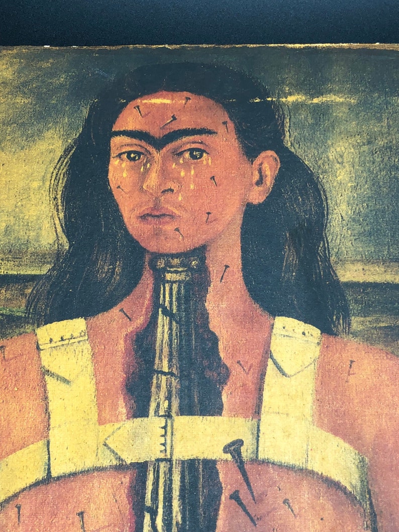 Frida Kahlo Painting The Broken Column Painting | Etsy