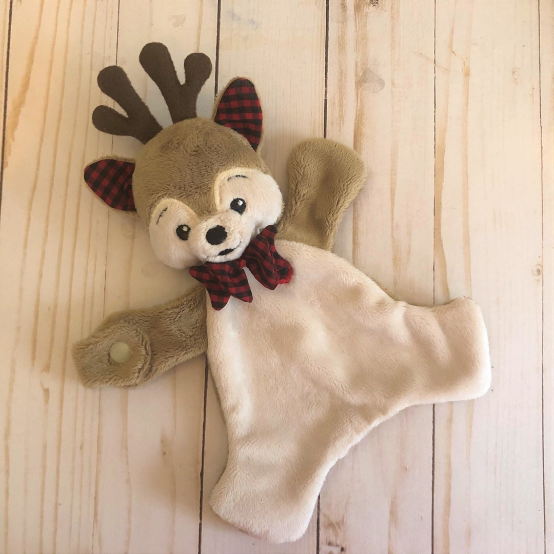 Reindeer Pacifier Holder Embroidery Design Digital Download Design - Etsy