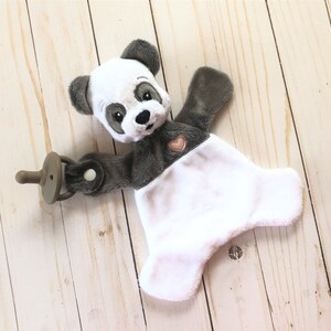 Panda Pacifier Holder Embroidery Design Digital Download Design - Etsy