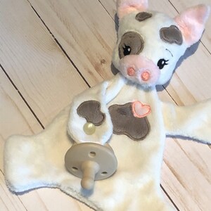 Pig Pacifier Holder Embroidery Design Digital Download Design - Etsy