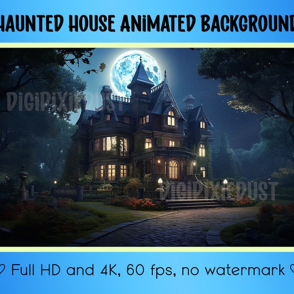 Vtuber Ghost Background - Etsy