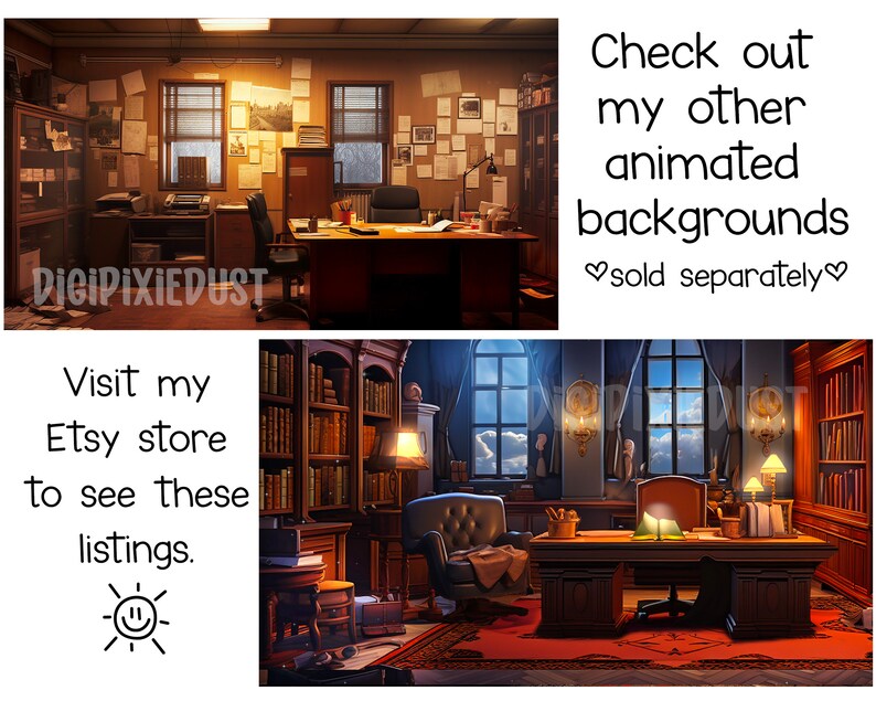 Animated Background for Green Screen, Vtuber Background, Live Streaming ...