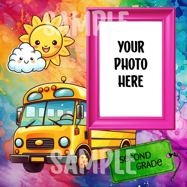 Elementary School Picture Frames - Etsy