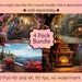 Magical Castle Animated Background, Sky Fantasy, Green Screen, Vtuber ...