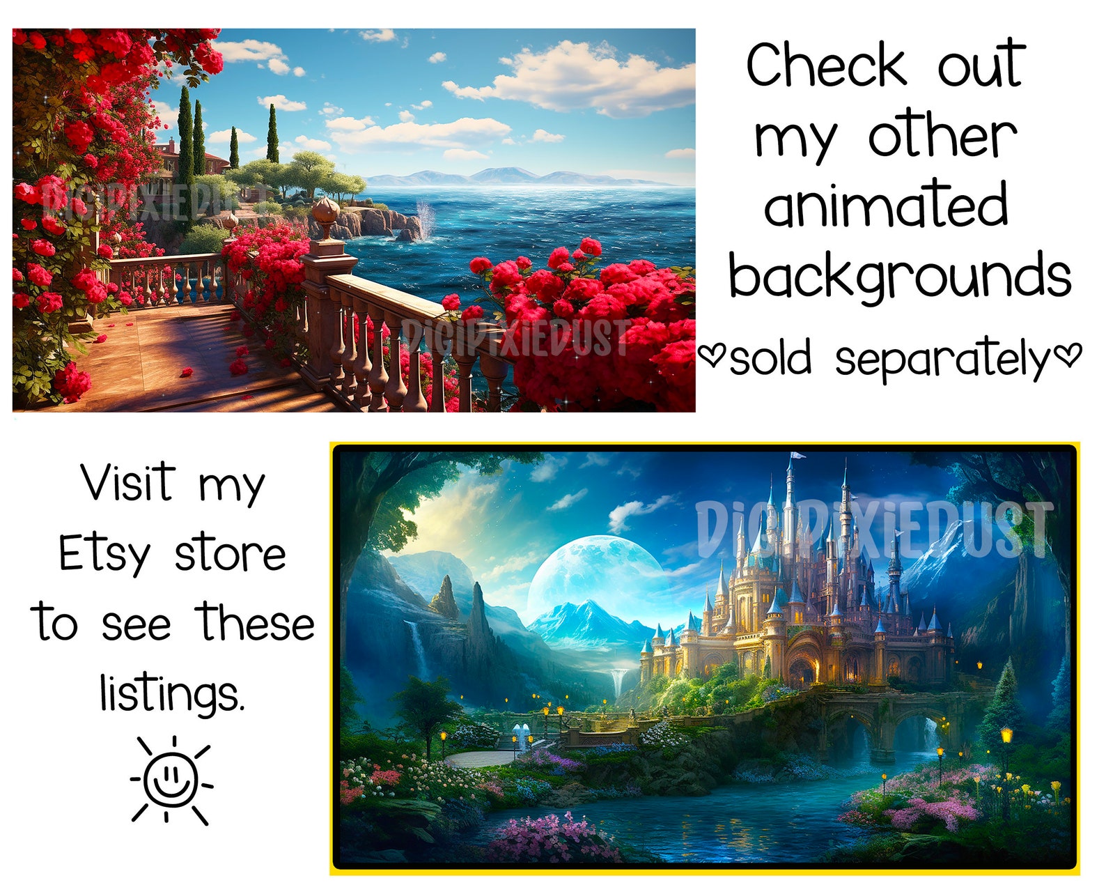 Animated Background for Green Screen, Vtuber Background, Live Streaming ...