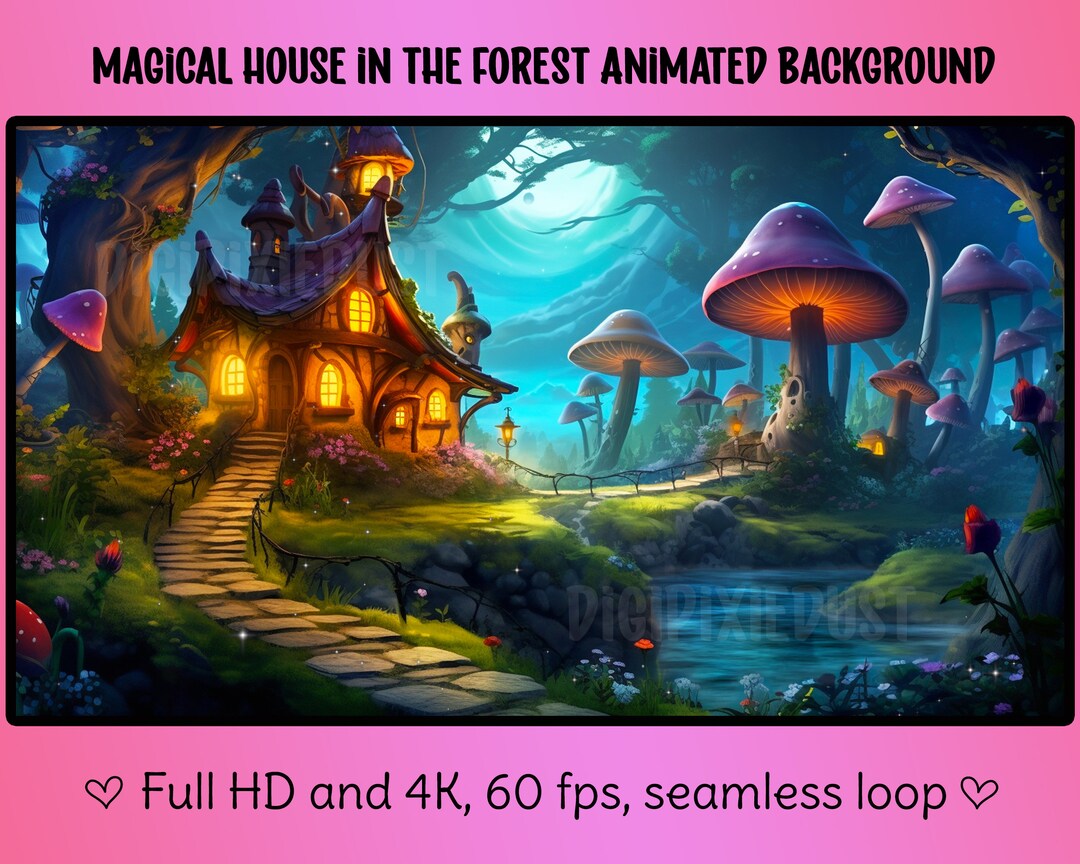 Animated Background for Green Screen, Vtuber Background, Live Streaming ...