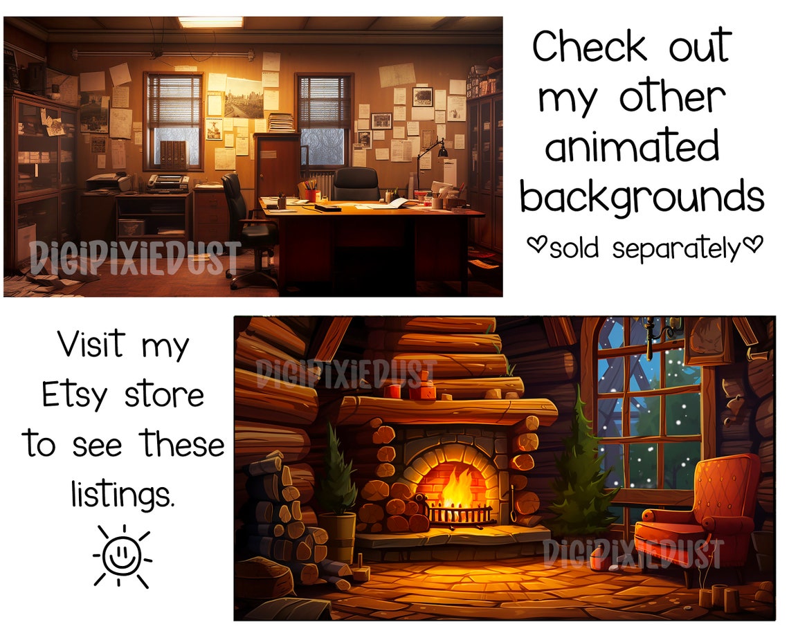 Animated Background for Green Screen, Vtuber Background, Live Streaming ...