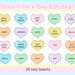 Candy Heart Emotes Valentine's Day for Twitch, Discord, Youtube ...