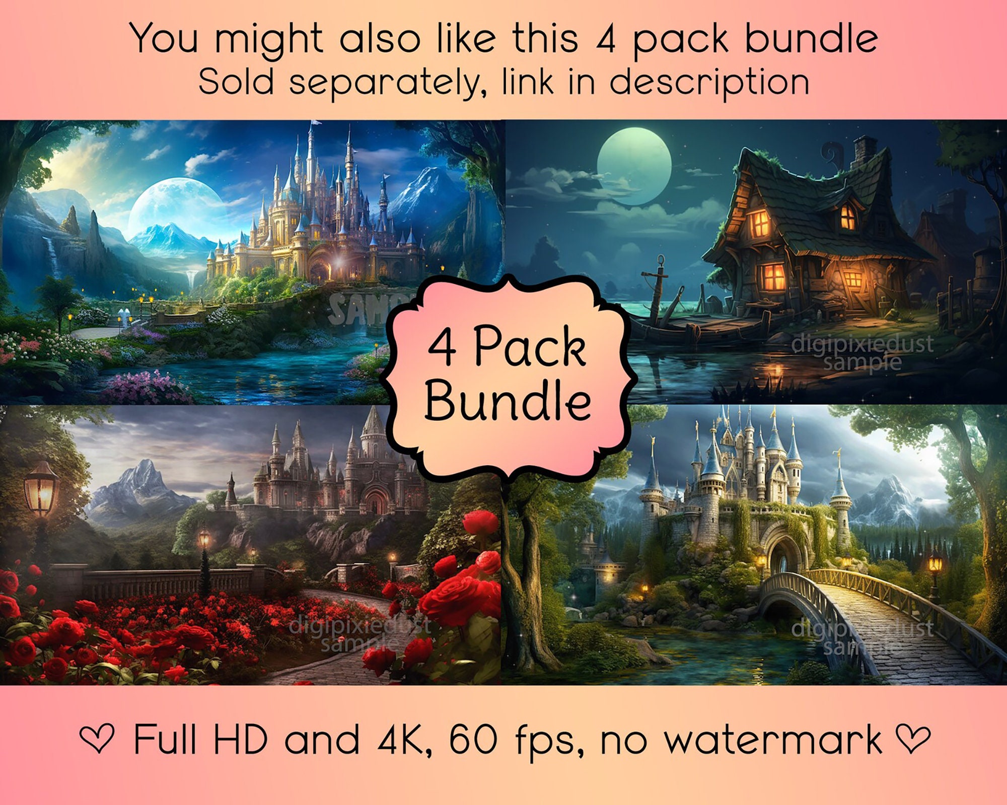 Animated Background for Green Screen, Vtuber Background, Live Streaming ...